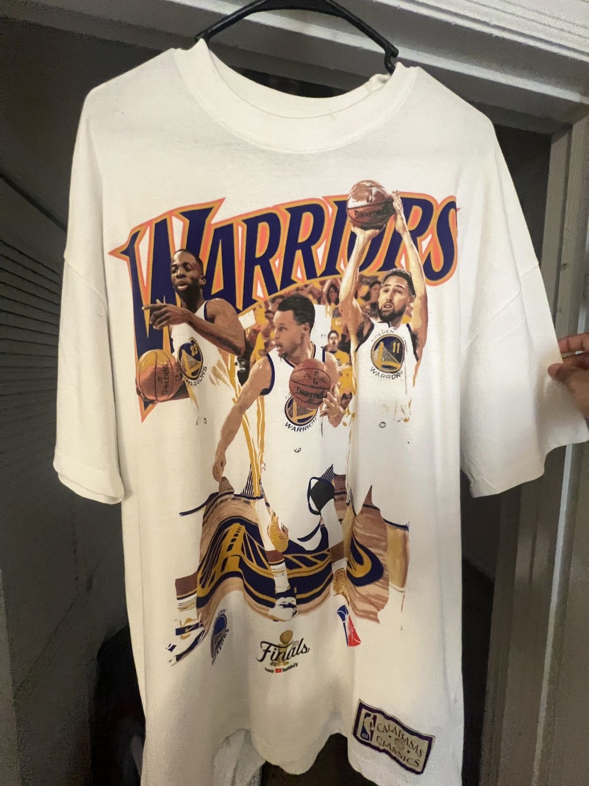 Sergio Calabasas Sergio Calabasas x Warriors Championship Tee | Grailed