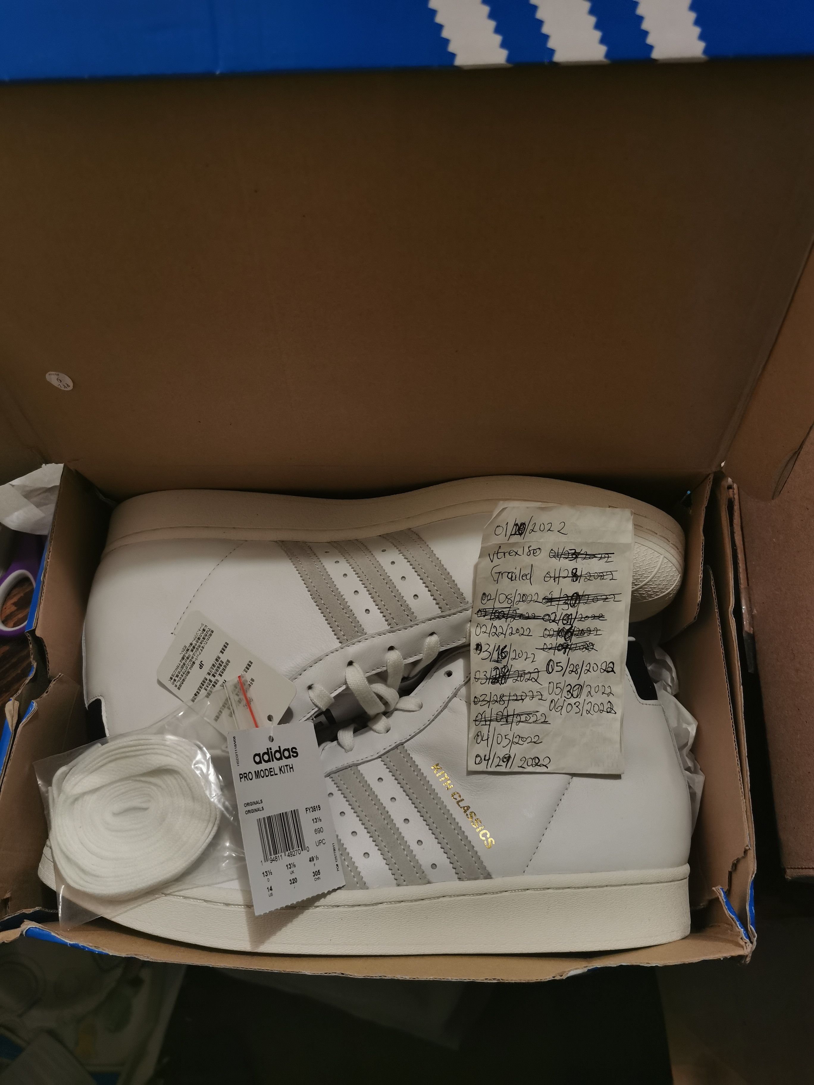 Adidas ADIDAS x KITH PRO MODEL 'CLASSICS PROGRAM' | Grailed