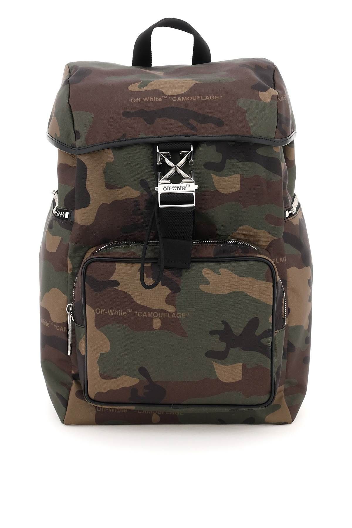 Off-White Backpack in Green & Khaki & Black | Grailed
