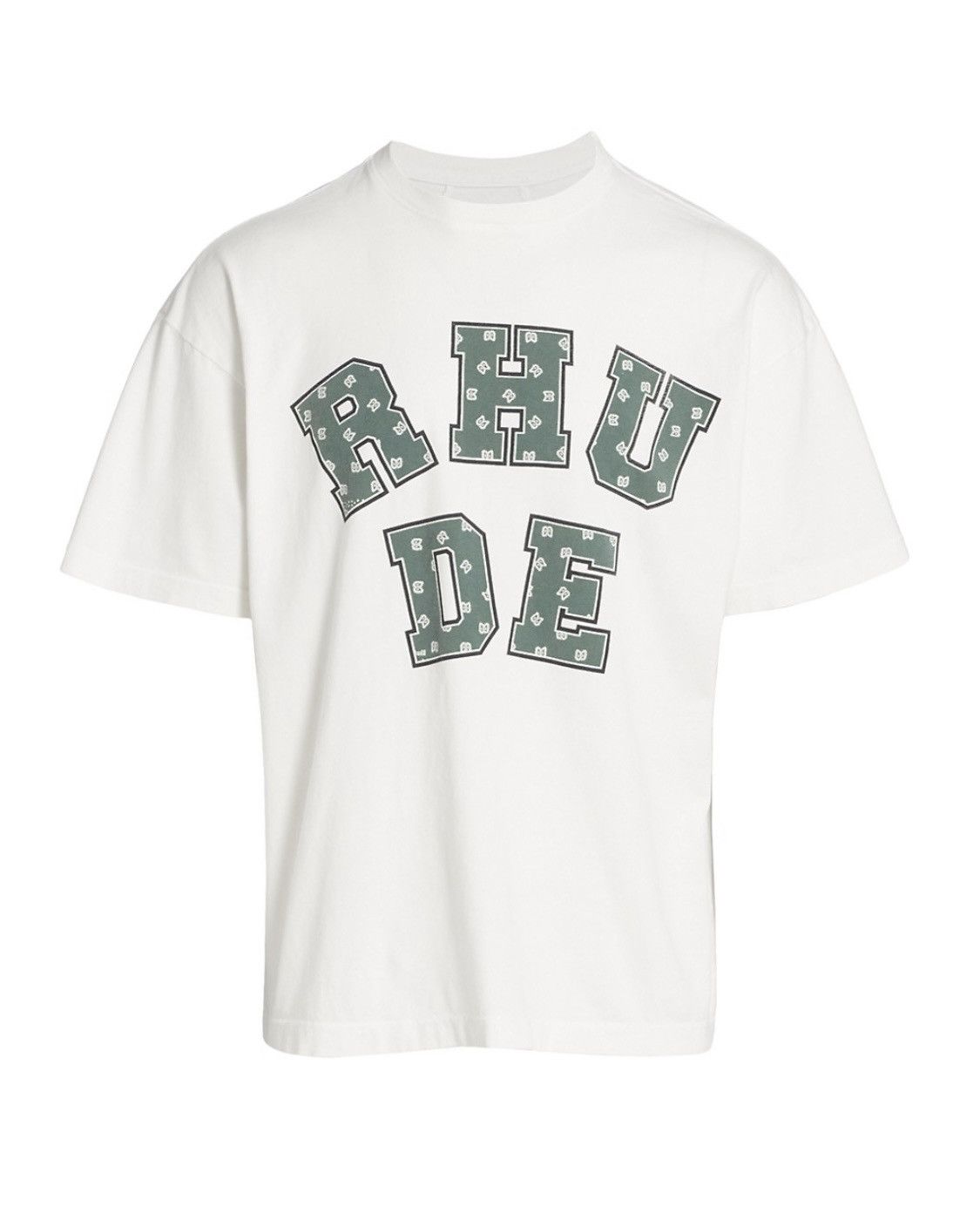 Rhude Rhude Paisley Logo T-Shirt | Grailed