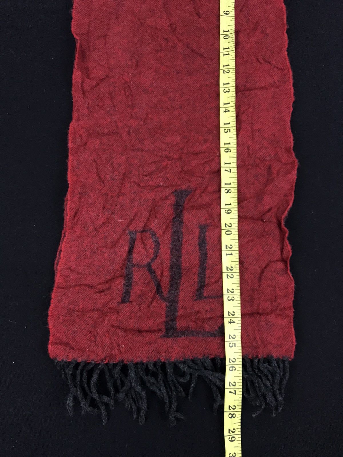 Ralph Lauren × Streetwear × Vintage RLL Ralph Lauren Plain Muffler ...