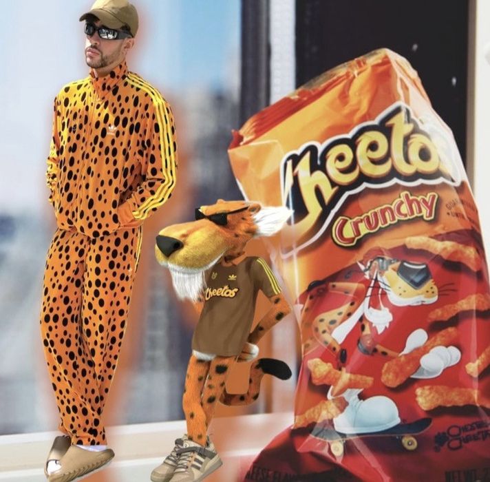 Adidas Adidas Bad Bunny x Cheetos NTWRK Exclusive Tracksuit (1/100 ...