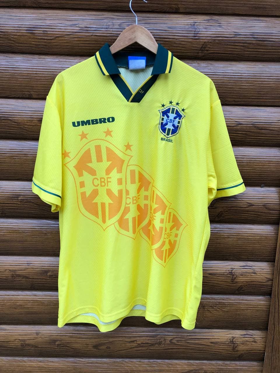 Vintage BRAZIL WORLD CUP 1994 UMBRO HOME FOOTBALL SOCCER JERSEY | Grailed
