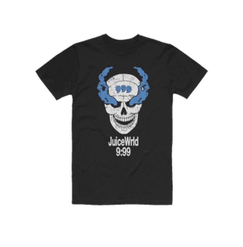 999 Club Juice Wrld Smoking Skull Stone Cold Steve Austin 9:99 Tee ...