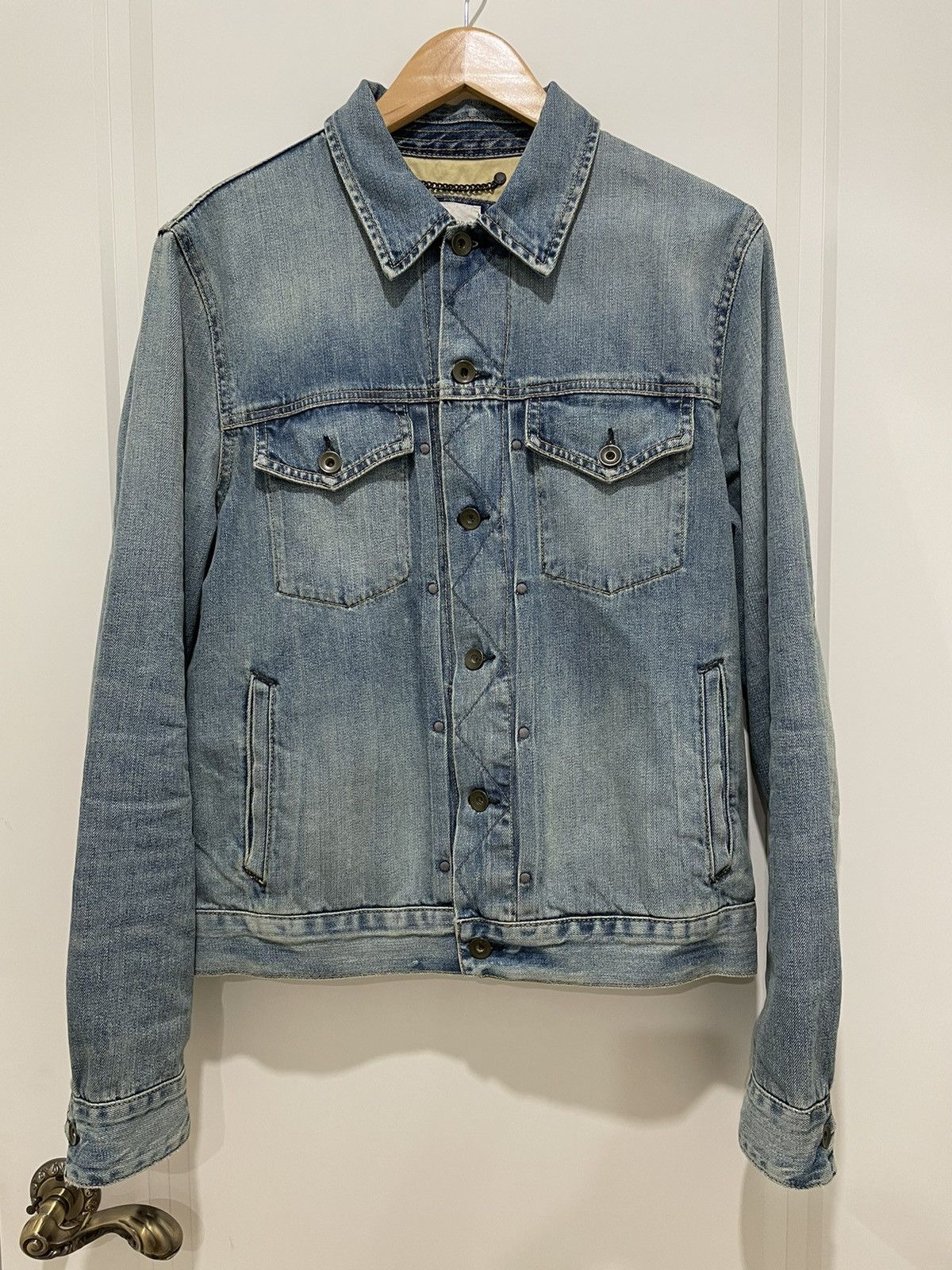 Rag & Bone Definitive Embroidered Selvedge Denim Jacket | Grailed