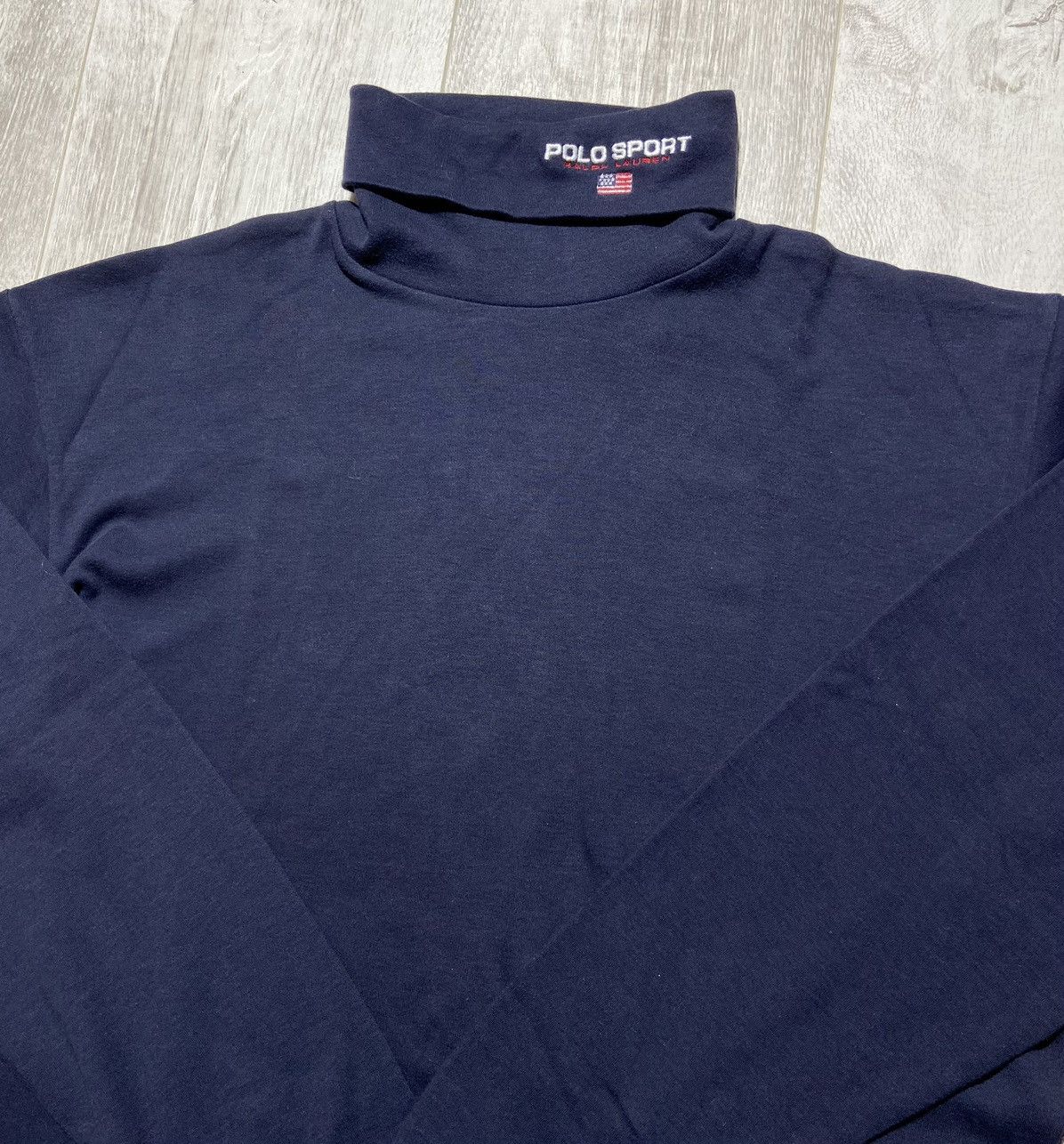 Polo Ralph Lauren × Ralph Lauren Sport × Vintage 90’s Vintage Ralph Lauren Polo Sport Turtleneck ...