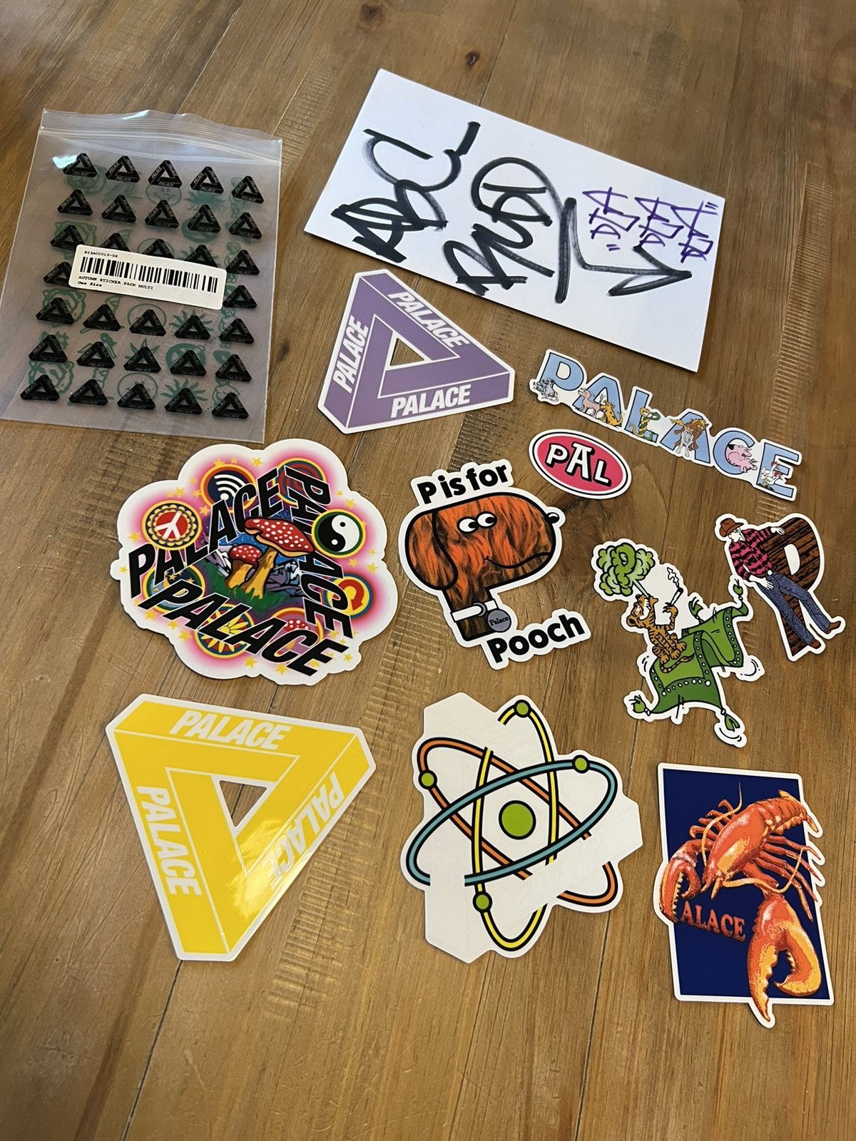Palace Palace Autumn ‘22 Sticker Pack | Grailed