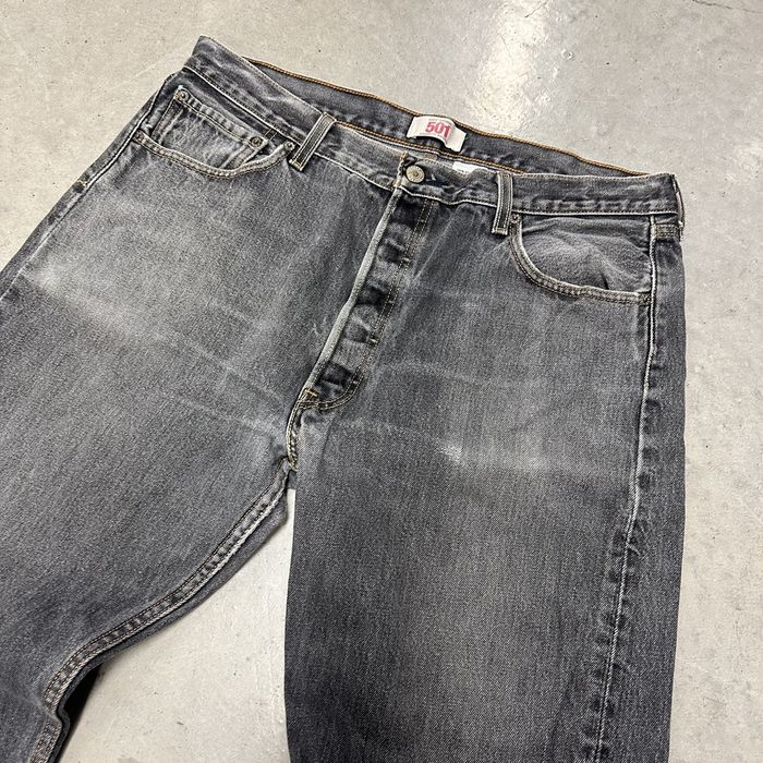 Vintage Vintage Faded Black Levi’s 501 Jeans | Grailed