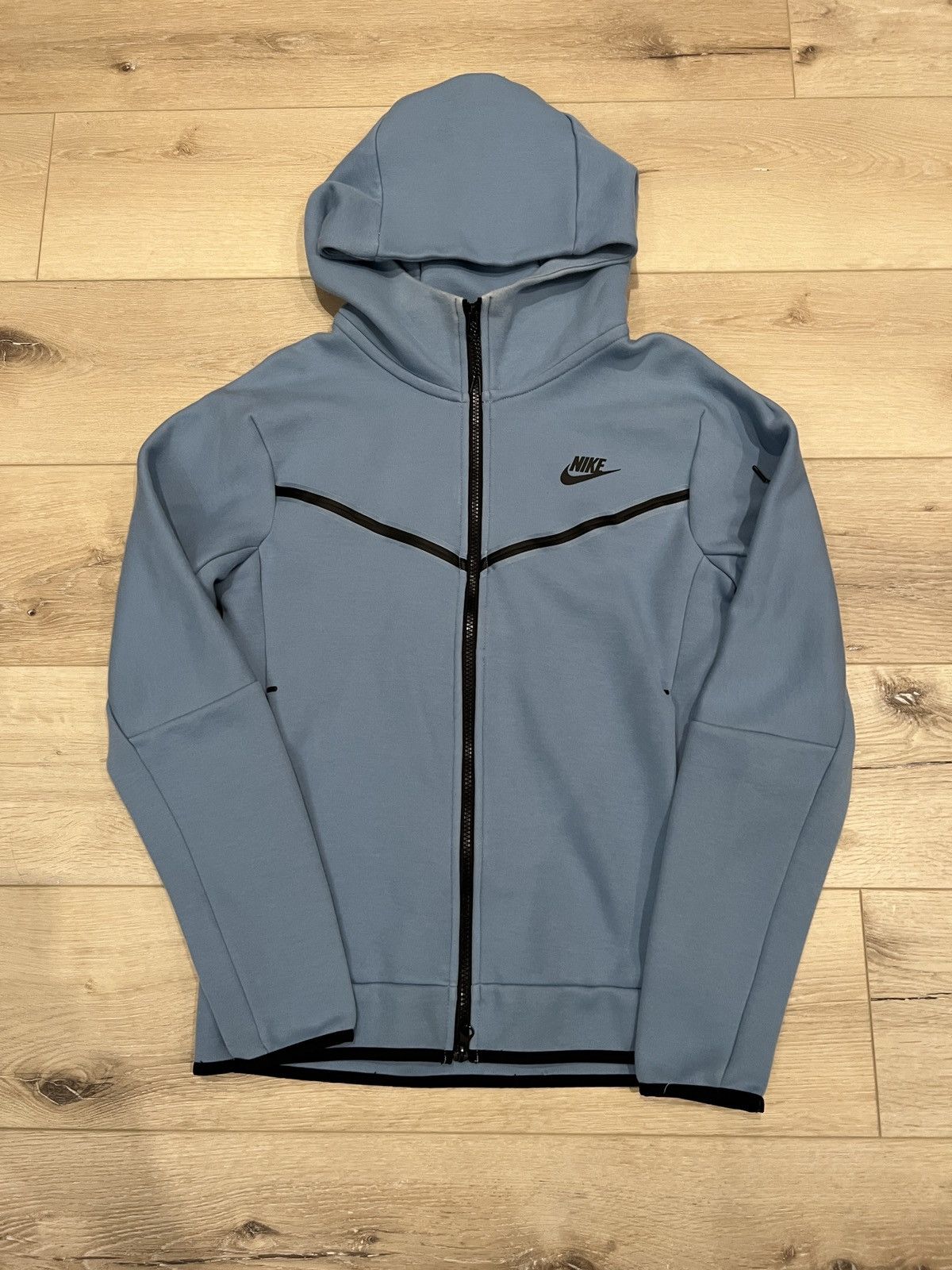 Nike Ice Blue Nike Tech Fleece Hoodie | Grailed