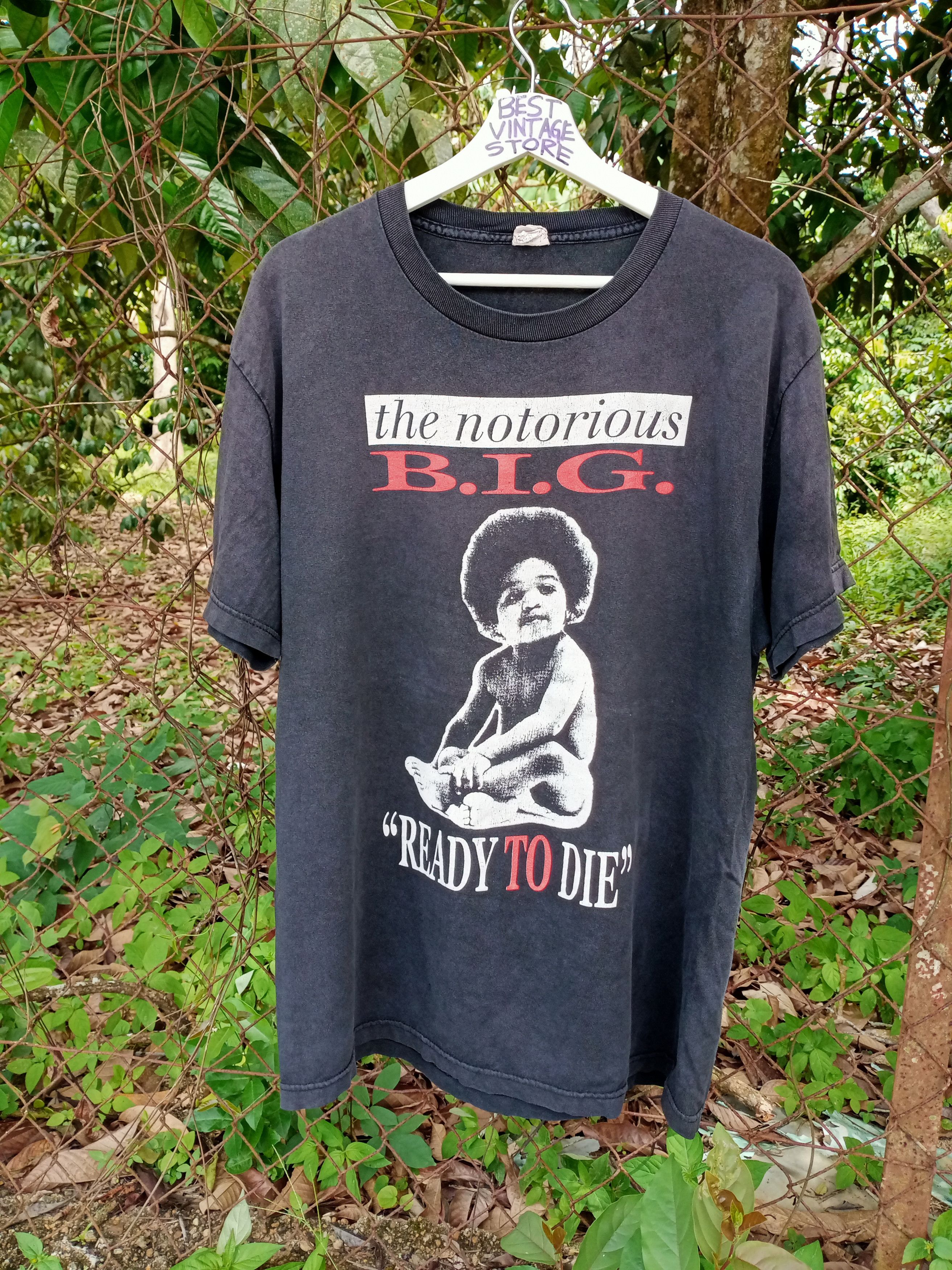 Notorious Big × Rap Tees × Vintage Vintage The Notorious BIG Old School ...