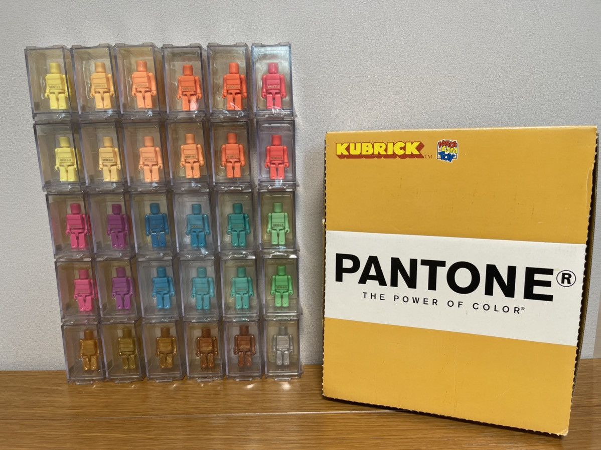 Medicom Toy PANTONE x KUBRICK MEDICOM TOY 30 SET | Grailed