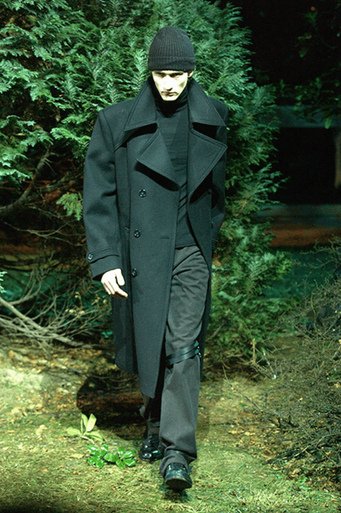 Raf Simons Very Rare AW 2002 Virginia Creeper Double-Breasted Trench ...