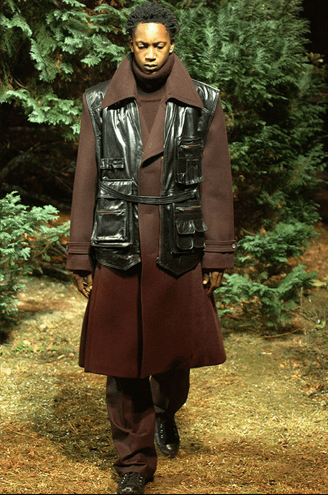 Raf Simons Very Rare AW 2002 Virginia Creeper Double-Breasted Trench ...