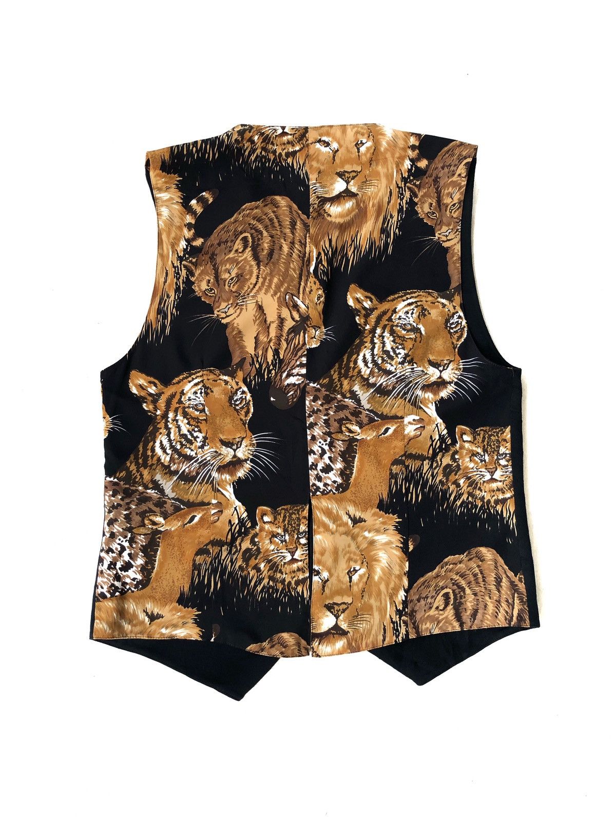Japanese Brand × Other Japan Made Tiger Cats Beautiful Overprinted Vest ...