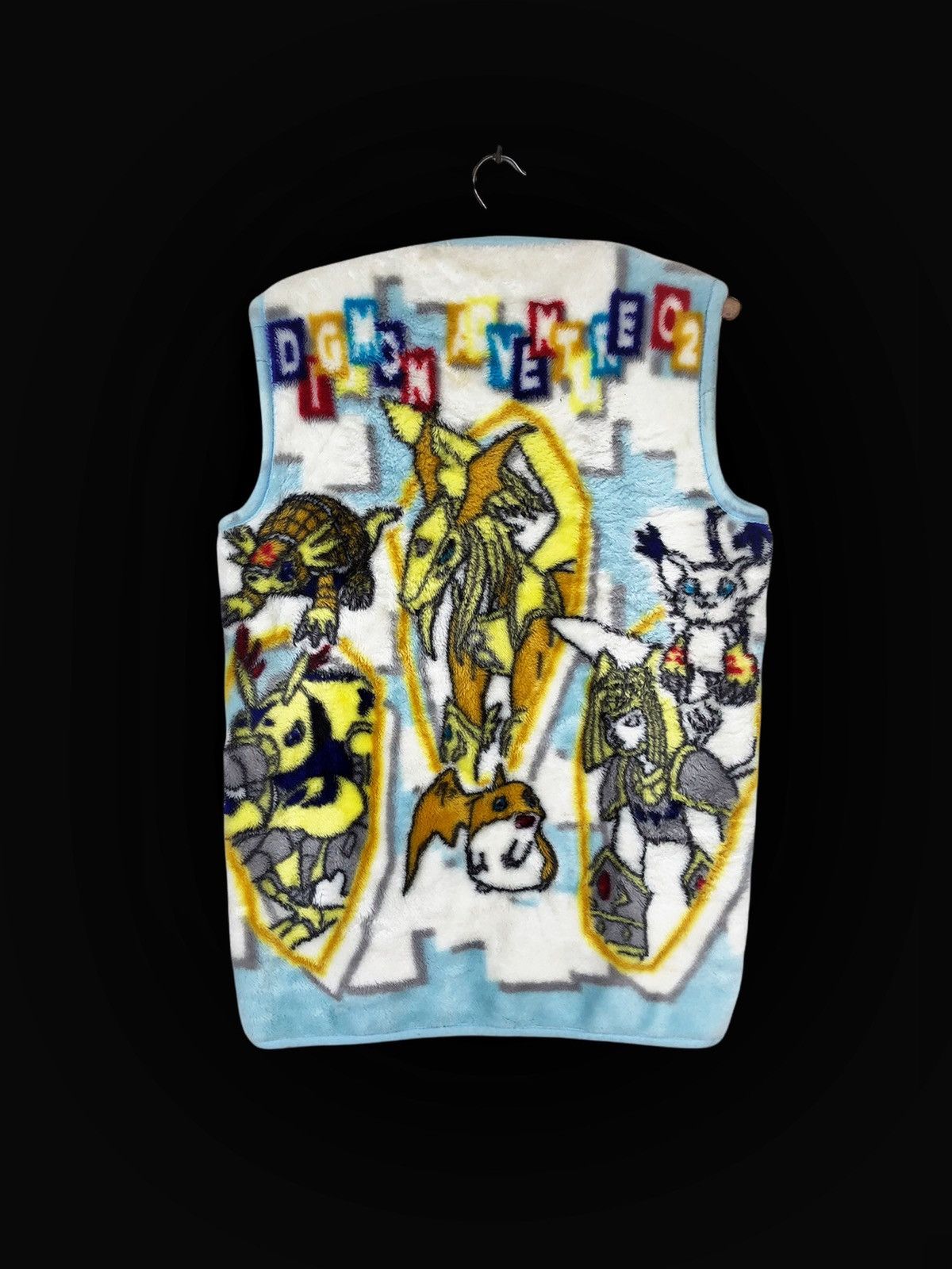 Anime SICK🔥2002 Digimon Adventure Character Vest Jacket | Grailed