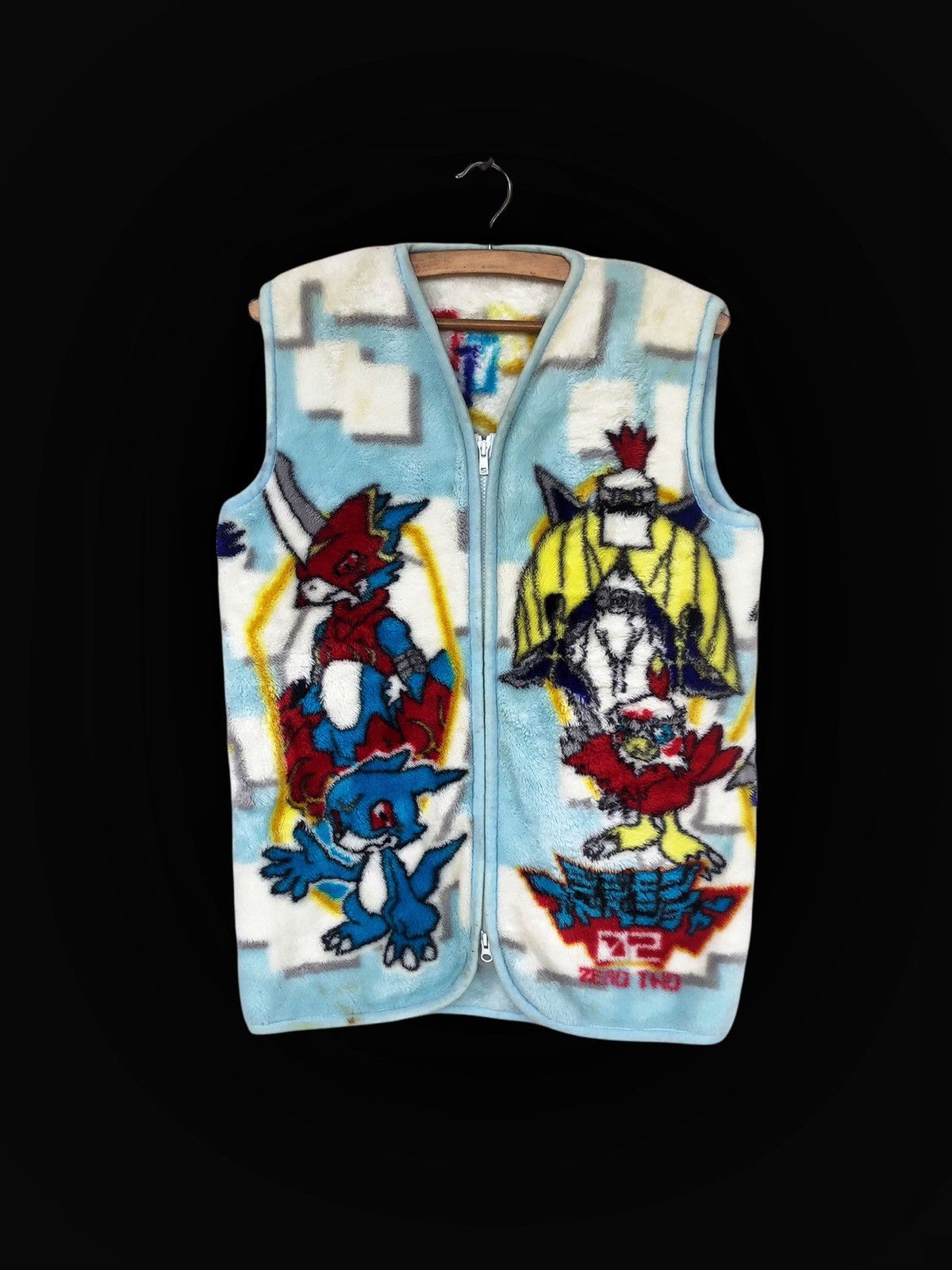 Anime SICK🔥2002 Digimon Adventure Character Vest Jacket | Grailed