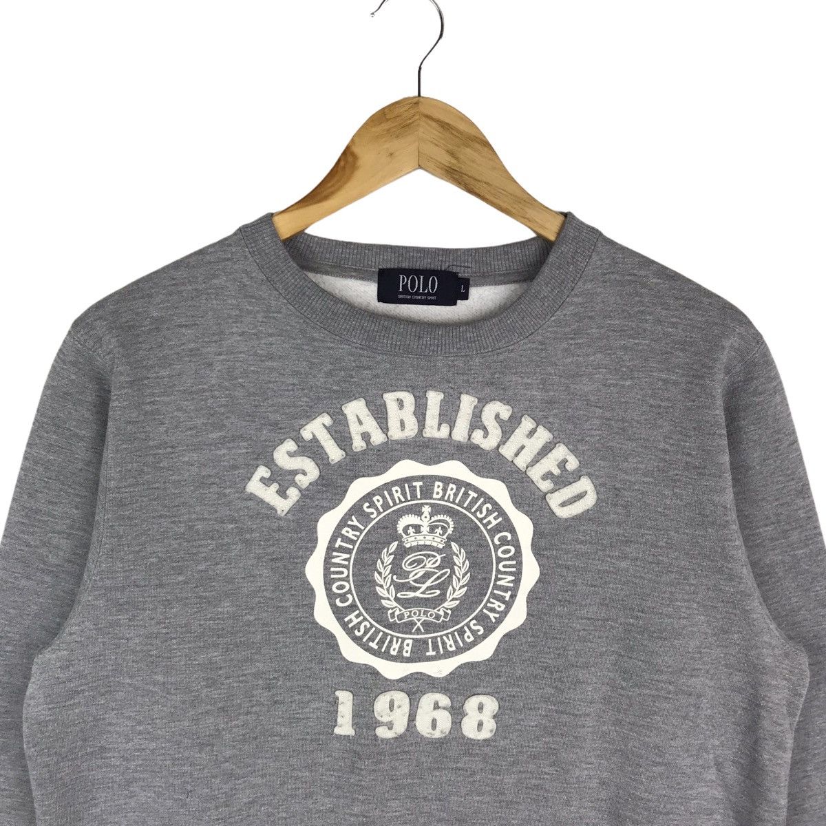 Vintage Vintage By Polo British Country Spirit Logo Crest | Grailed