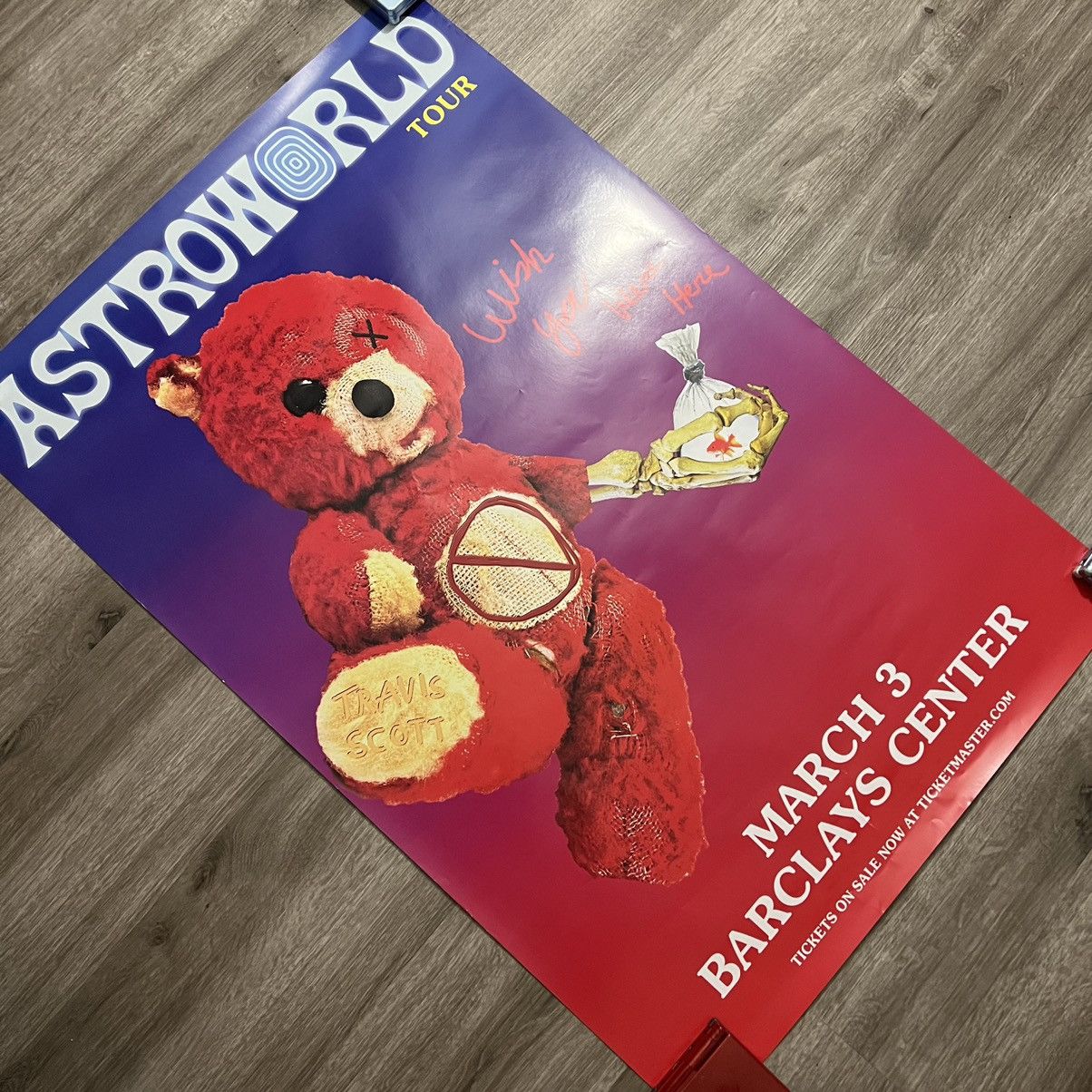 Travis Scott Travis Scott Astroworld Tour Poster | Grailed