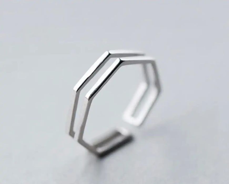 Handmade Angles Modern Punk Art Psychedelic Ring | Grailed