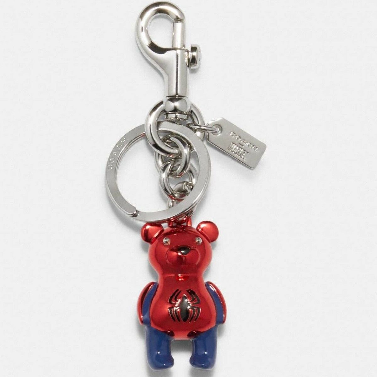 Coach Coach X Marvel Spider-Man Bear Bag Charm New Keychain | Grailed