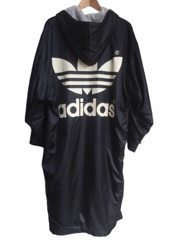 Adidas Vintage 90s Adidas Boxing Hooded Robe Sherpa Lining | Grailed