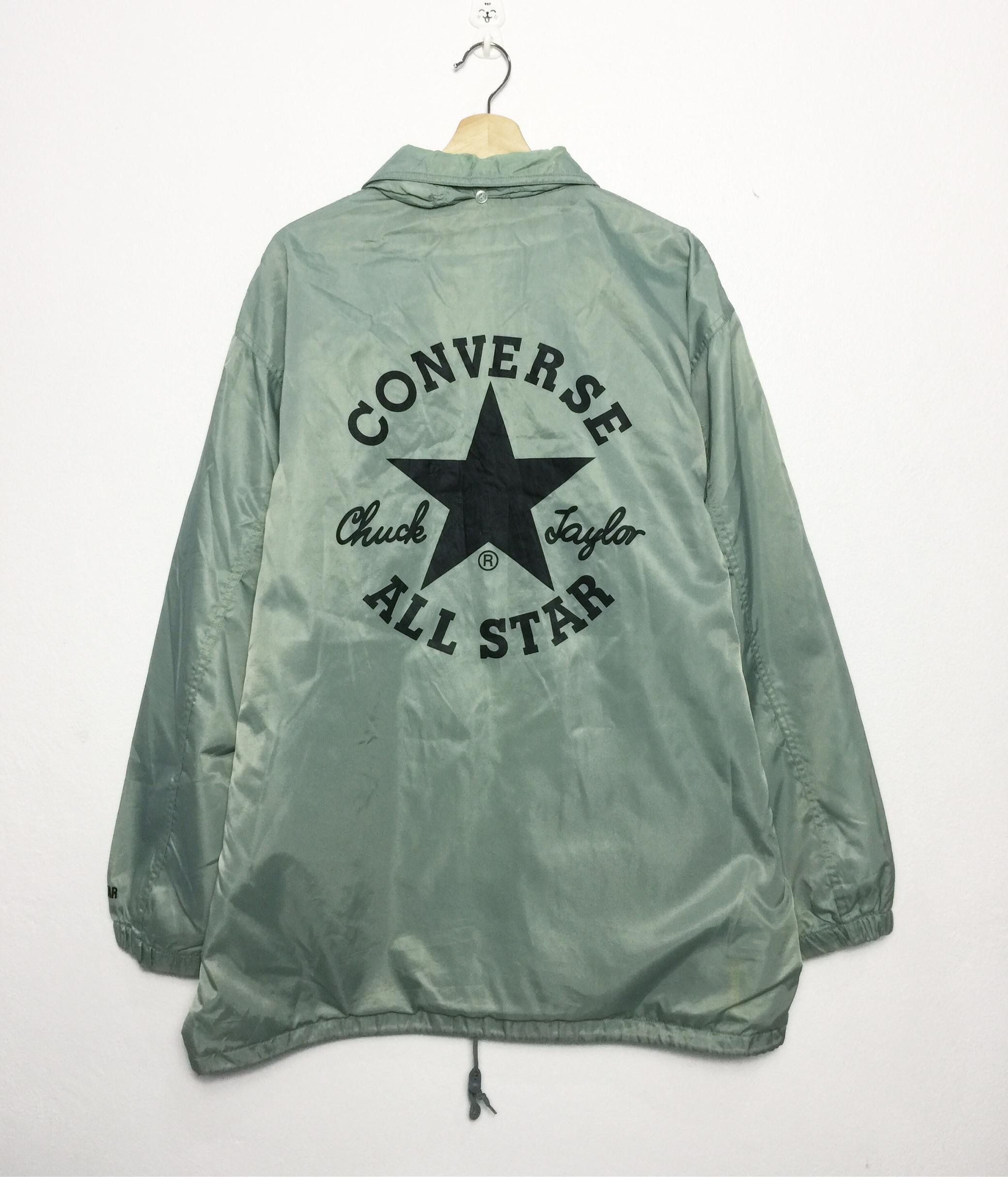 Converse Rare Vintage Converse All Star Chuck Taylor Button Jacket ...