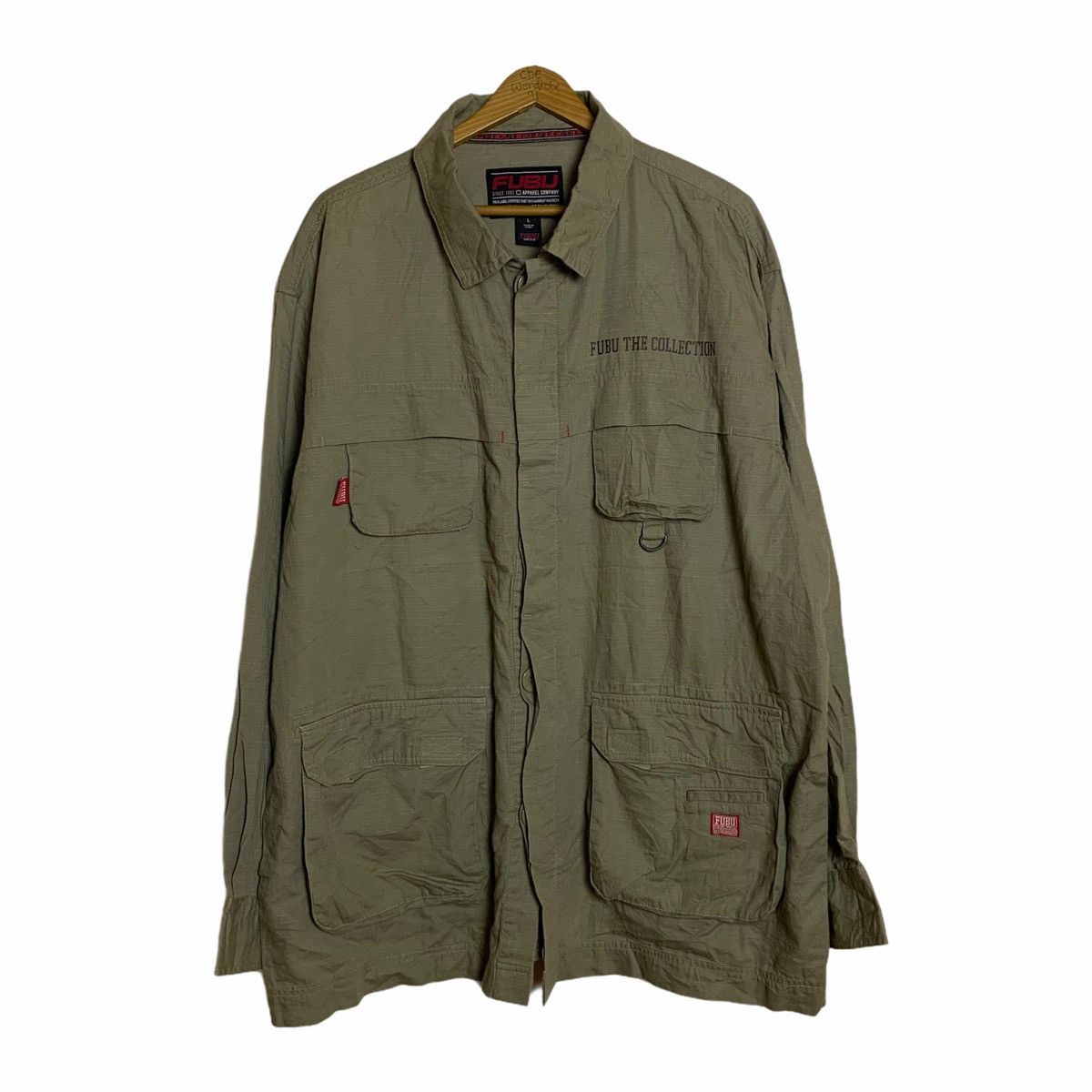 Fubu Oversized Fubu The Collection Button Jacket | Grailed