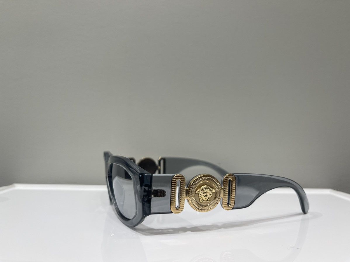 Vintage NEW Versace Biggie Smalls Medusa BIG Sunglasses Glasses | Grailed