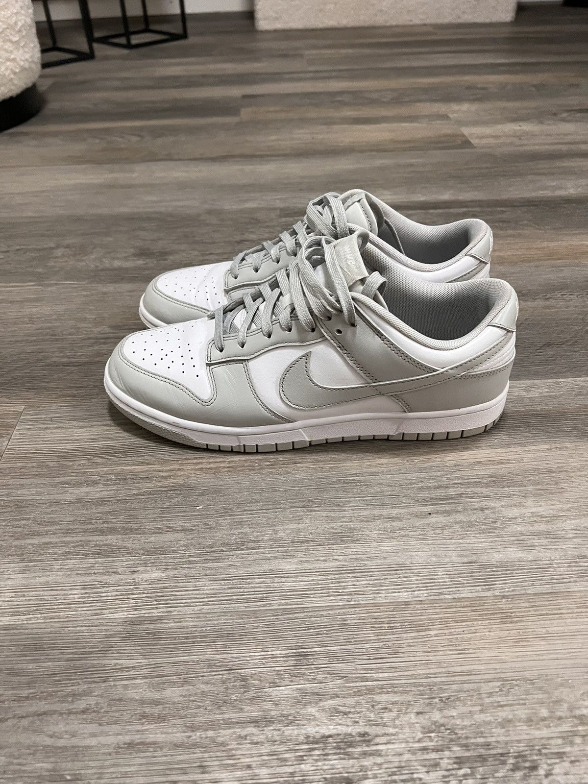 Nike nike dunk gray frog | Grailed