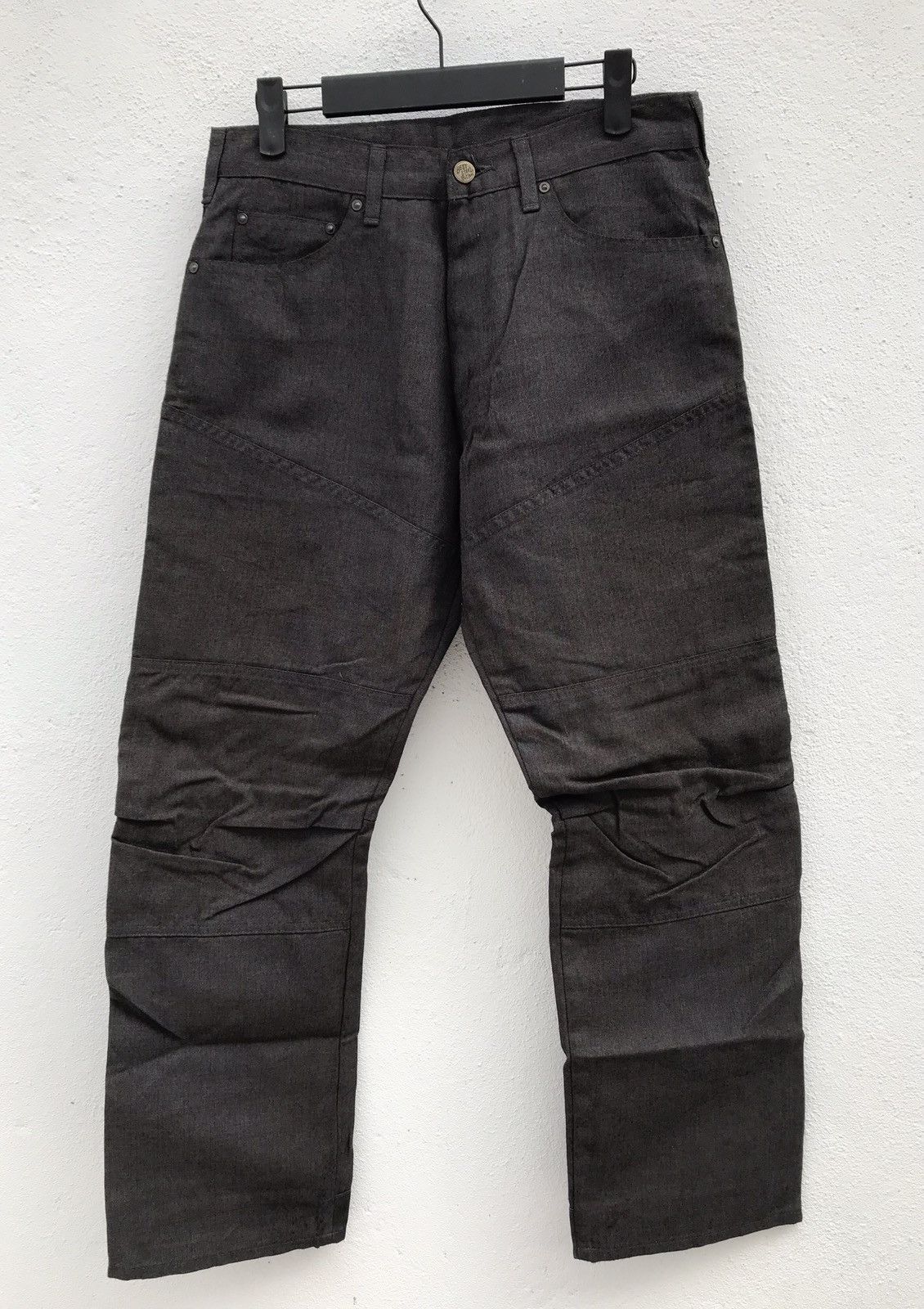 Japanese Brand Made In Japan Slap Shot Panelled Knee Back Pocket Pant ...
