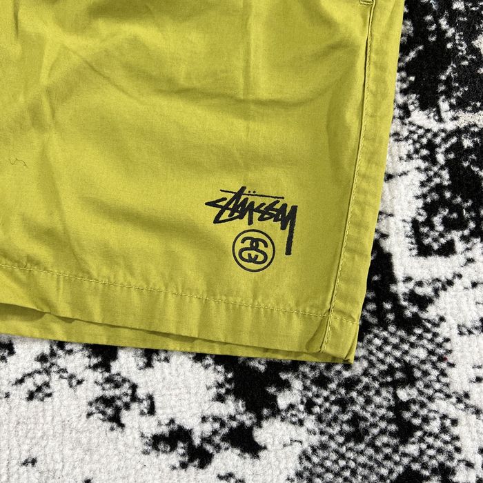 Vintage STUSSY STOCK BASIC BEACH SHORTS - IN 30 | Grailed