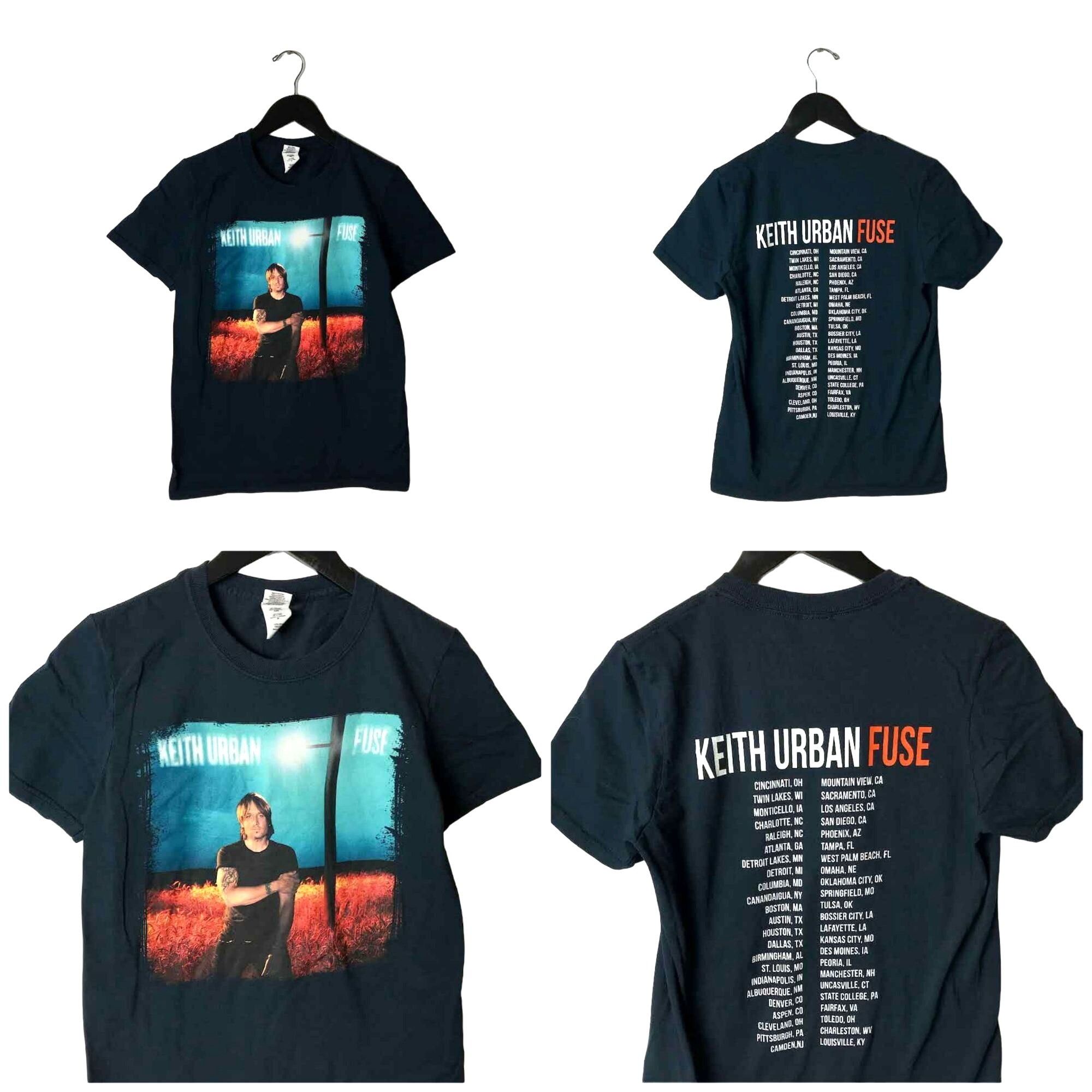 Vintage Keith Urban Fuse Tour T Shirt Concert Musician Artist Small ...