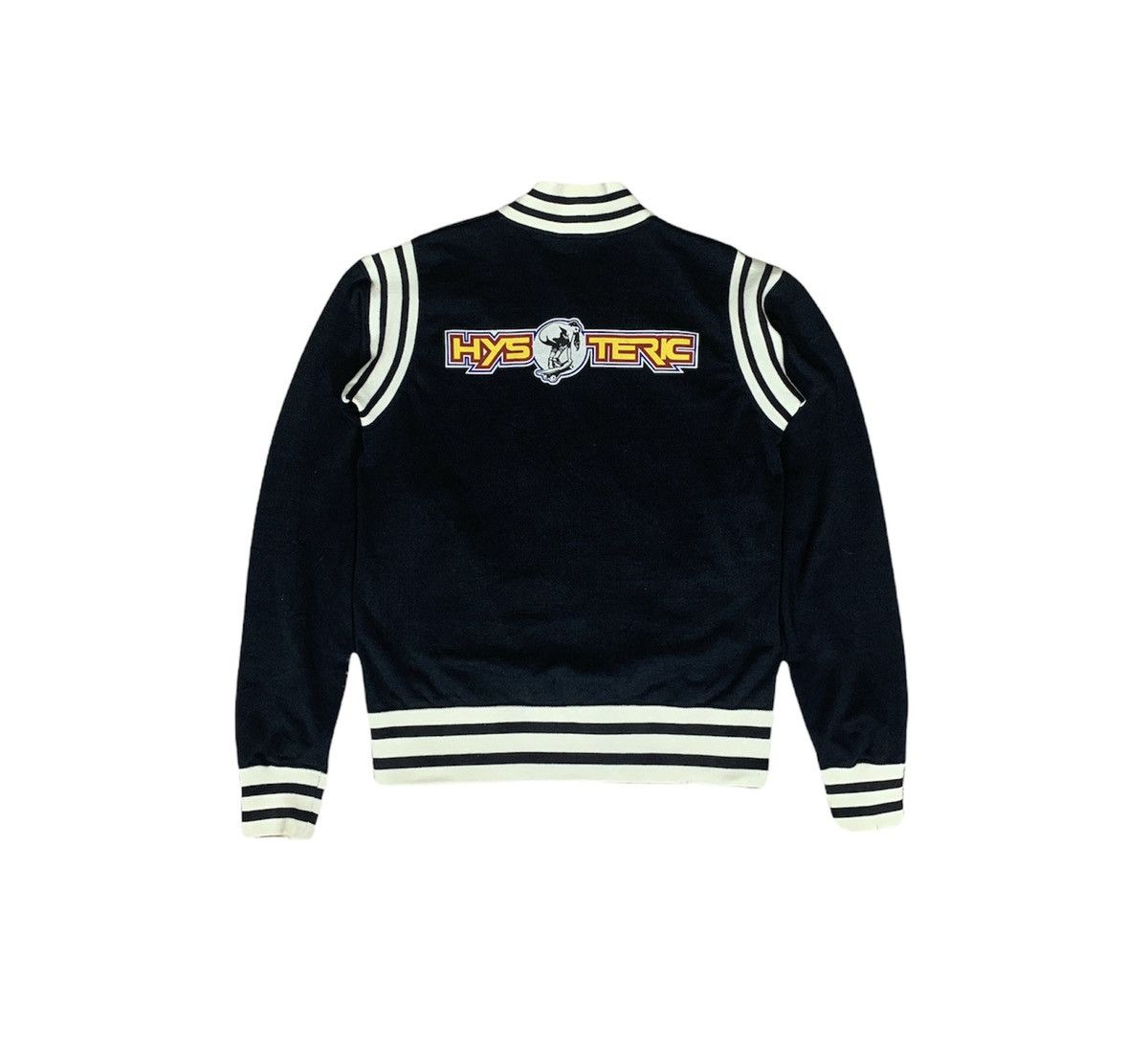Hysteric Glamour × Varsity Jacket Vintage Hysteric Varsity Jacket Black Colour | Grailed