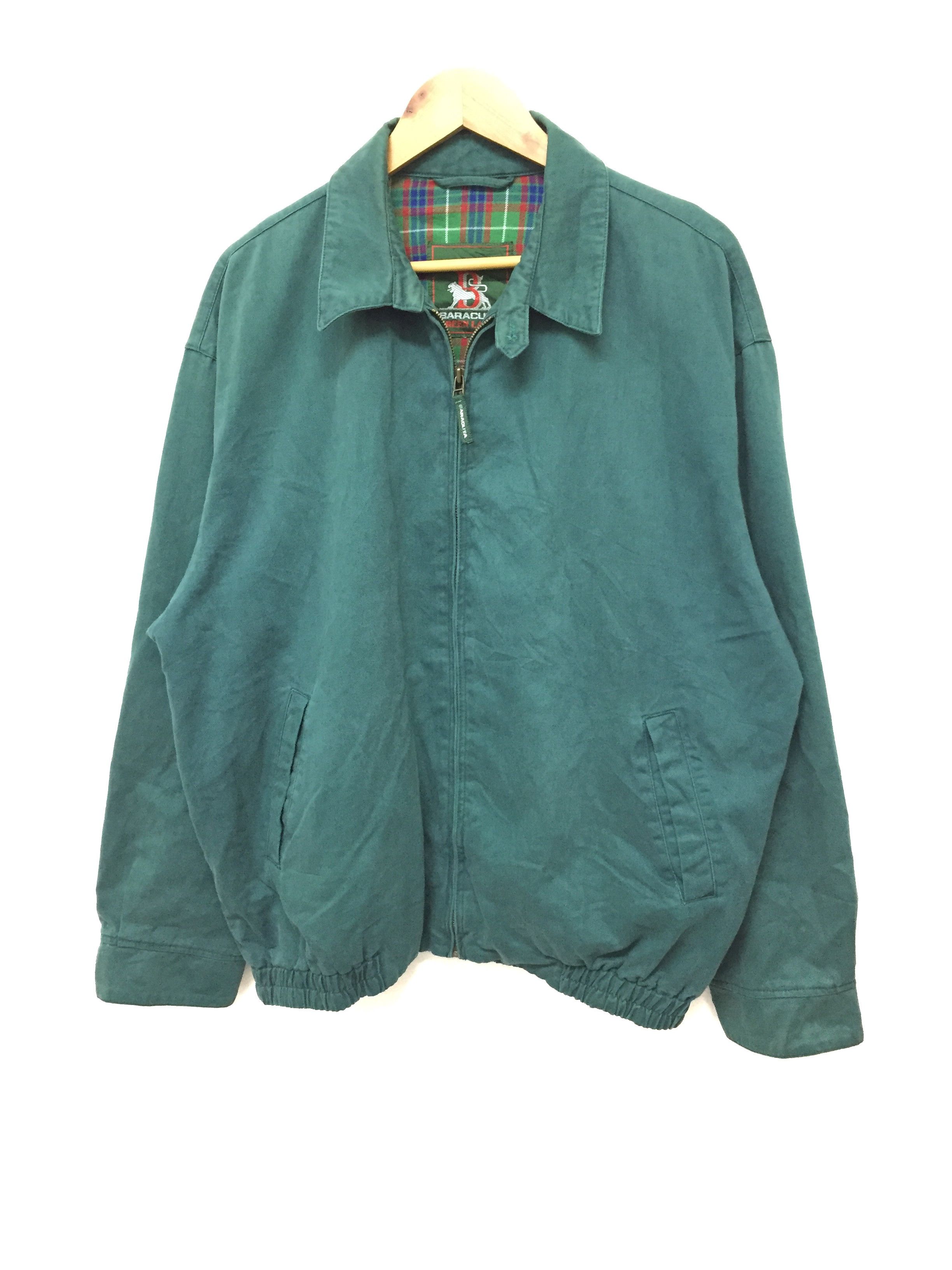 Baracuta Limited Green Label tartan lining Bomber jacket | Grailed