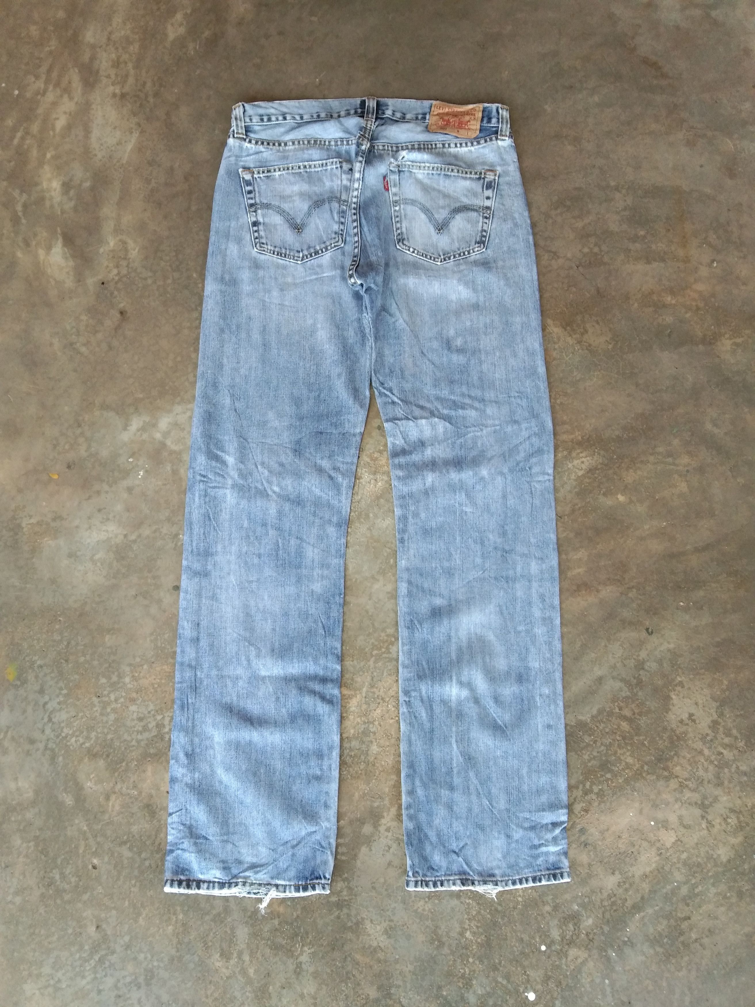 Vintage Vintage Levi's 501 Distressed Jeans 33x34 | Grailed