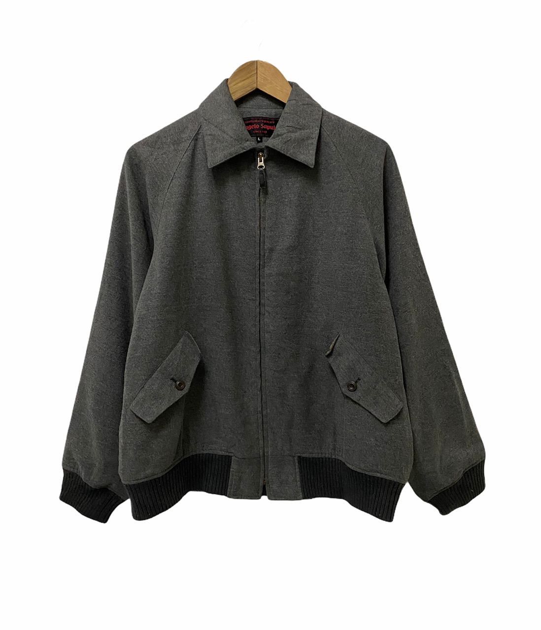 Vintage VINTAGE ANGELA SAPUTO WOOL BOMBER JACKET MADE IN ITALY | Grailed