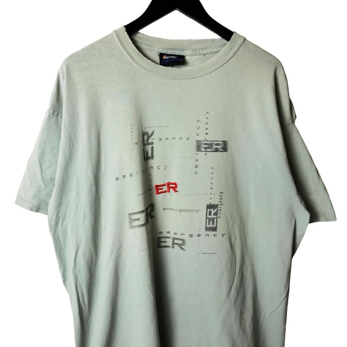 Vintage 1996 Vintage ER Warner Bros Emergency T Shirt TV Show 90s XL ...
