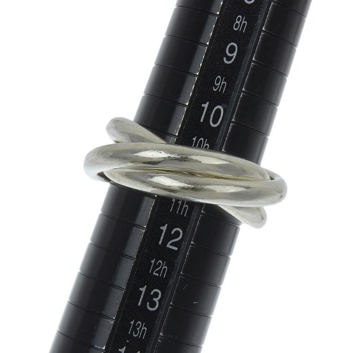 Tiffany & Co. Tiffany Trinity Triple Row Vintage Silver 925 No. 11 Women's Ring | Grailed