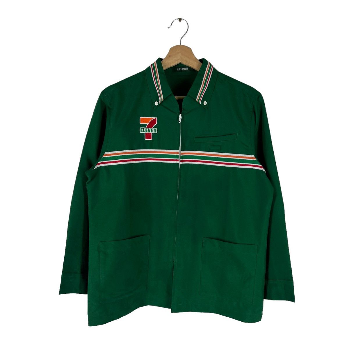 Workers VINTAGE 7 ELEVEN WORK JACKET BIG LOGO | Grailed