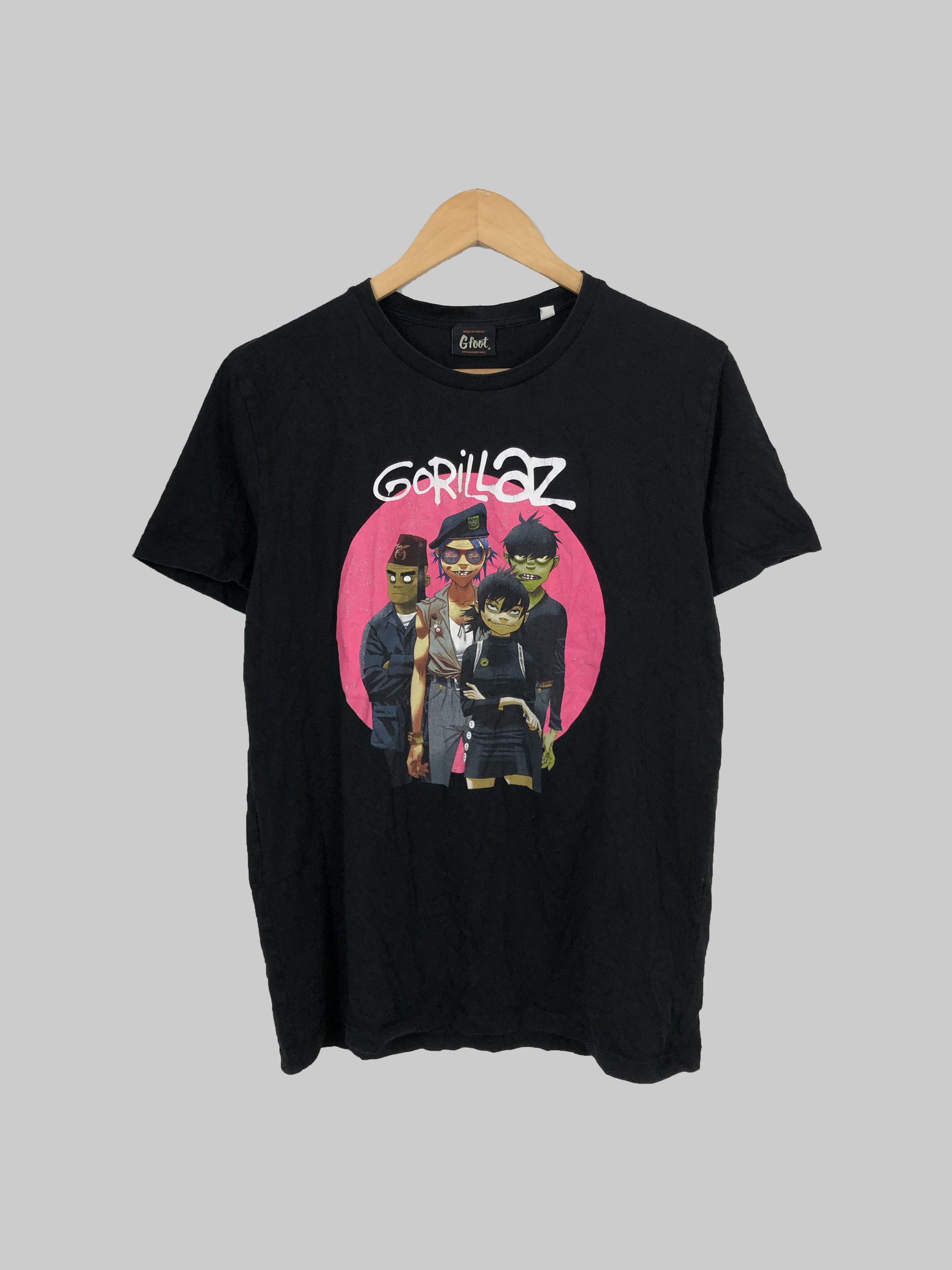 Band Tees × Rock T Shirt × Vintage Vintage 2017 Gorillaz (Daft Punk ...