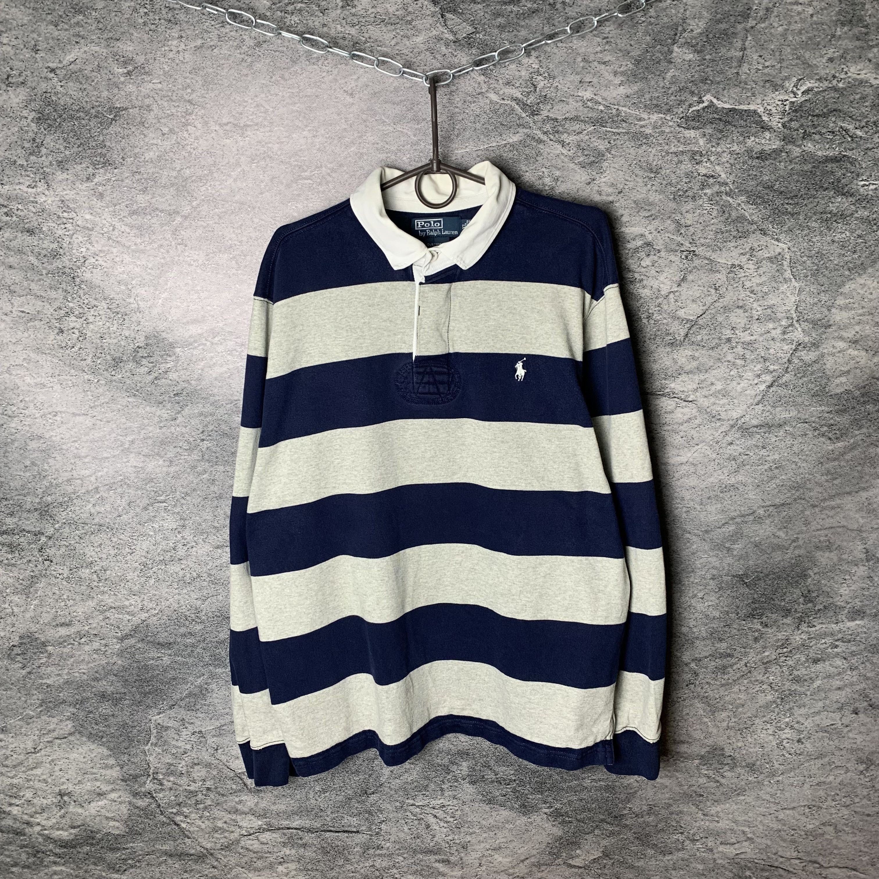 Polo Ralph Lauren Vintage Polo Ralph Lauren Rugby Shirt 90s | Grailed