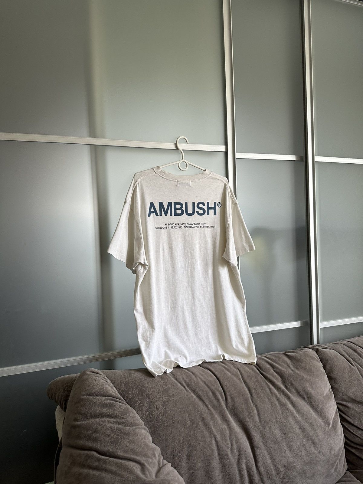 Ambush Design × Japanese Brand Ambush logo tee | Grailed