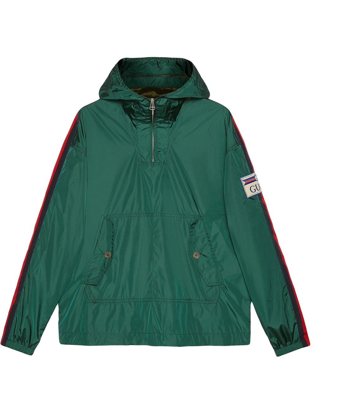 Gucci NWT Gucci logo hooded parachute rain jacket - IT 52/US 42/L | Grailed