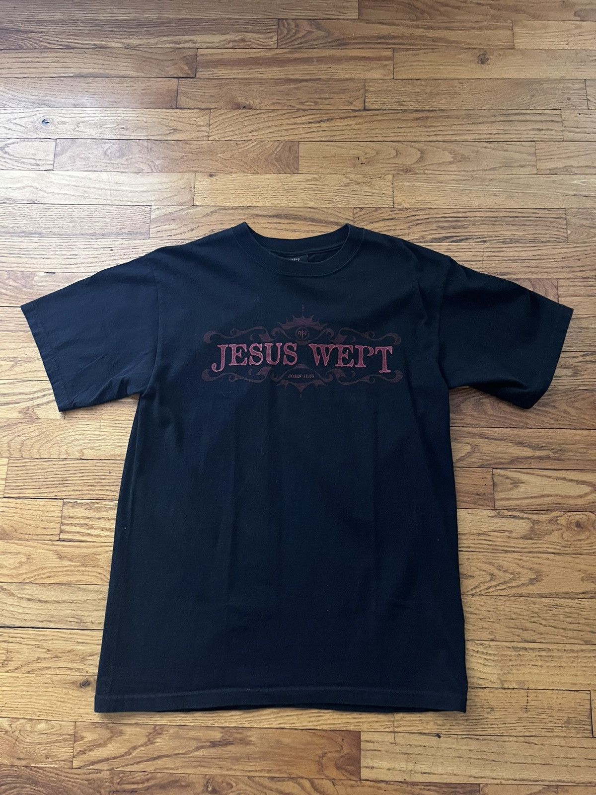 Drain Gang × Haunted Mound × Vintage Vintage Jesus wept tee | Grailed