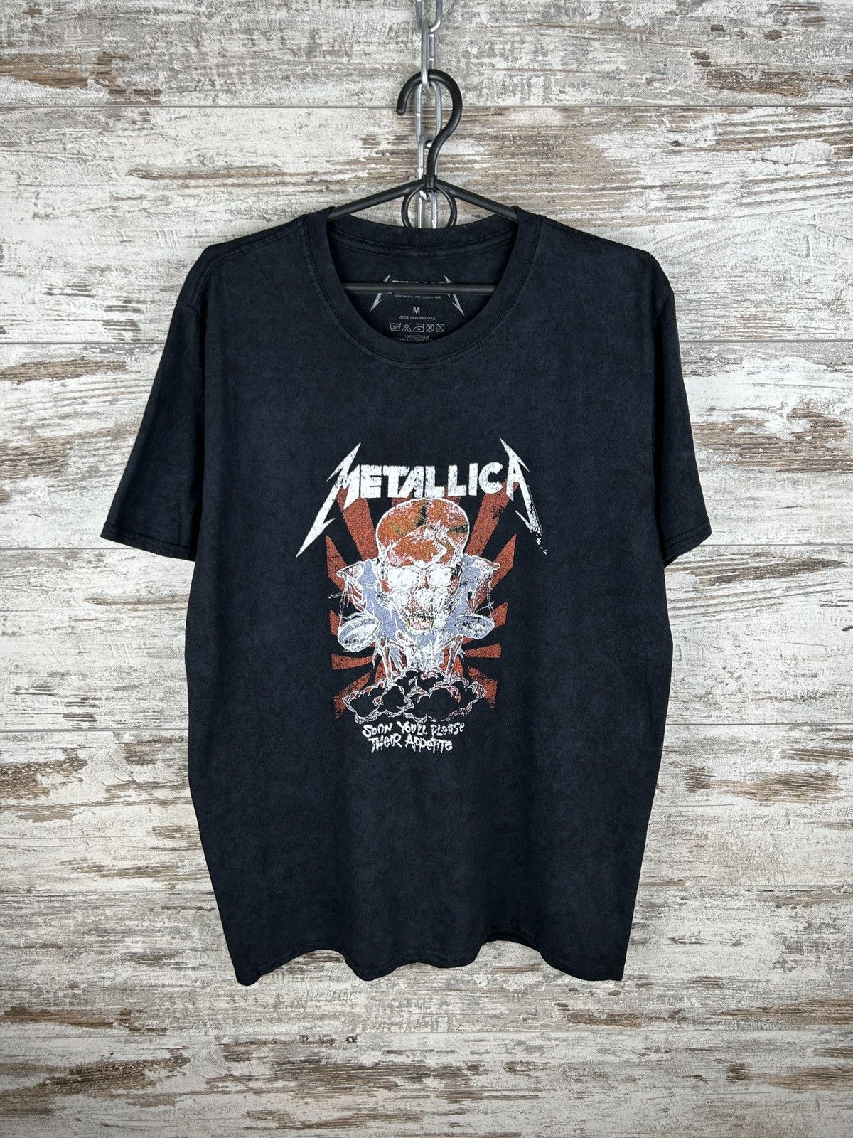 Metallica × Rock Band × Vintage Mens Vintage Metallica T Shirt rock ...