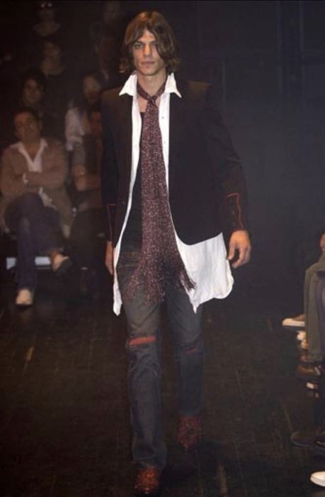 Number (N)ine NUMBER NINE SS05 NIGHTCRAWLER ARCHIVE PAIN DENIM | Grailed