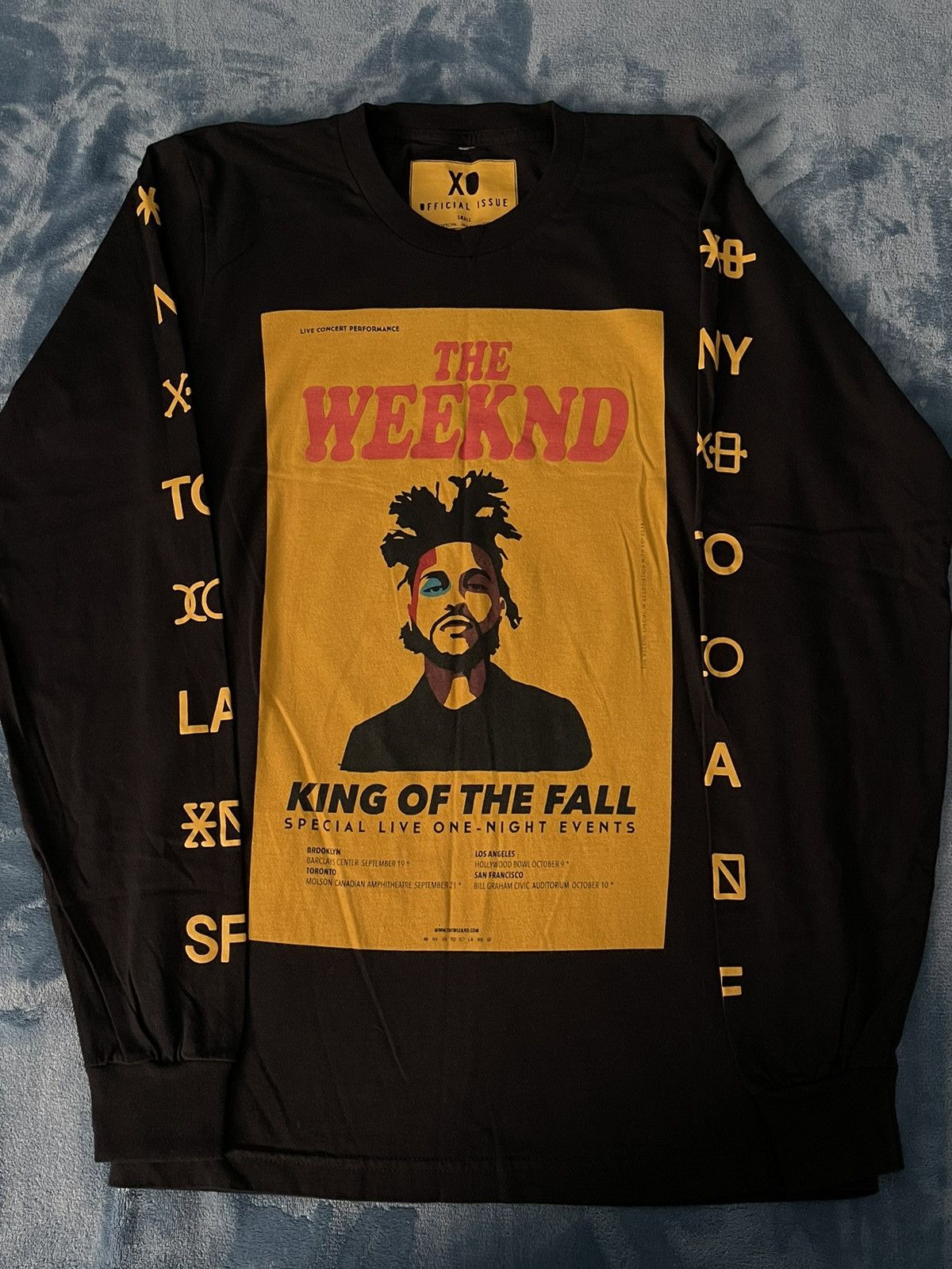 Streetwear × The Weeknd × XO The Weeknd 2014 KOTF Tour Long Sleeve ...
