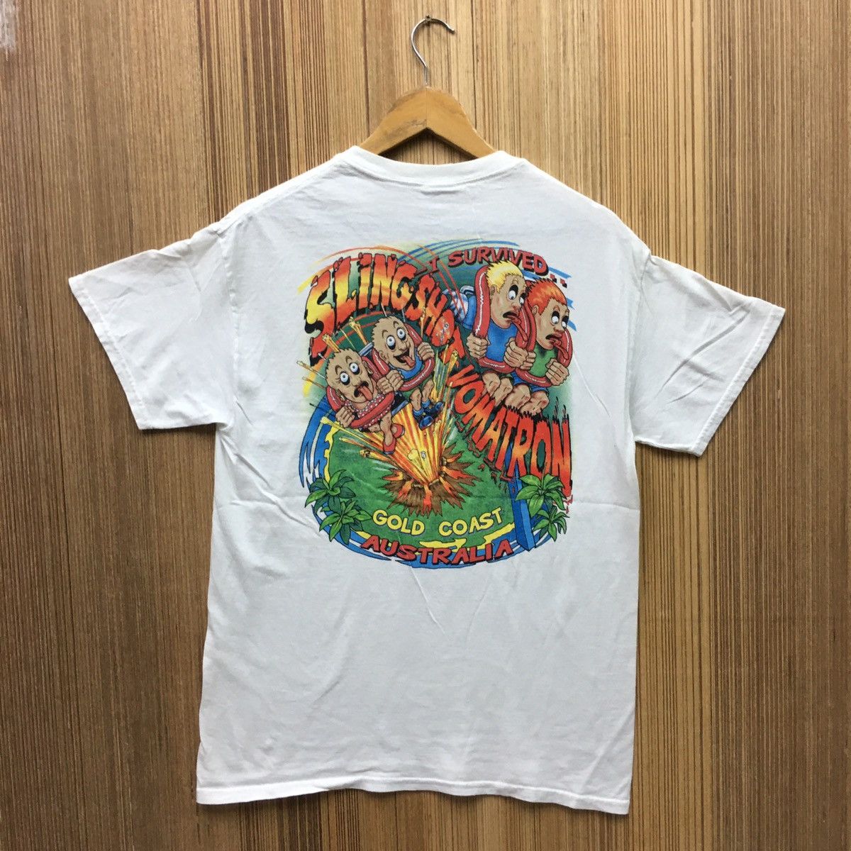 Vintage Vintage Slingshot Vomatron Gold Coast Australia Tshirt | Grailed