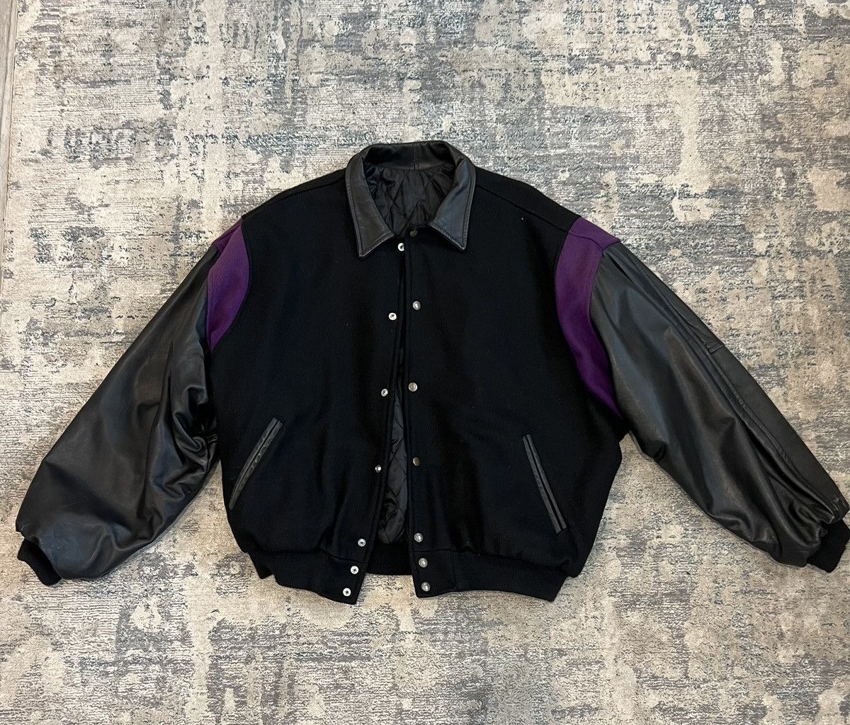 Vintage 90s Identity Inc Brut Varsity jacket | Grailed