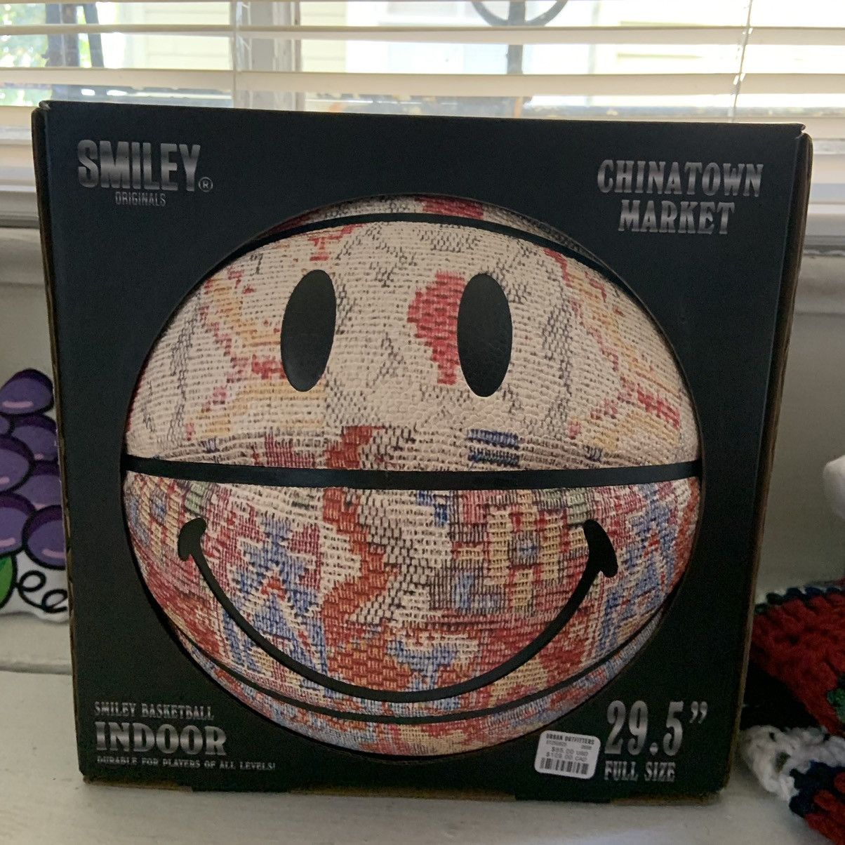Market Chinatown Market x Smiley Patchwork Basketball | Grailed